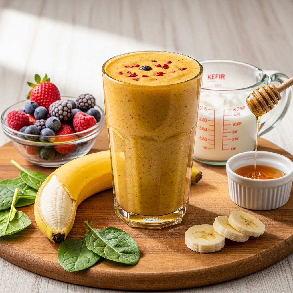 Golden Kefir Smoothie