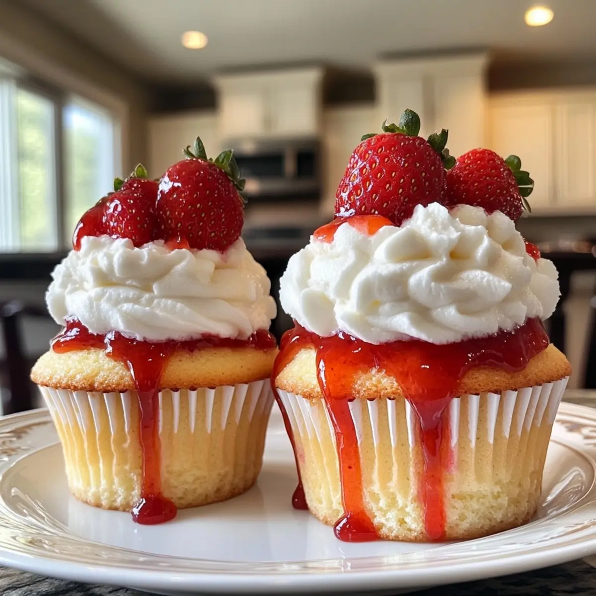 Moist Strawberry Shortcake Cupcakes You'll Love to Make! - Alldreamrecipes